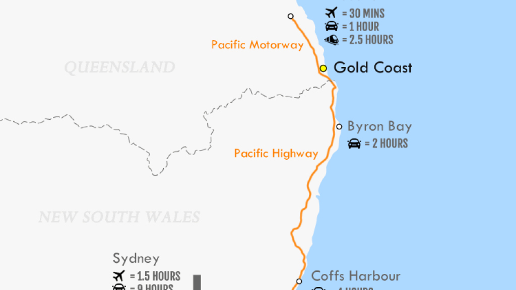 Getting To The Gold Coast | How To Get To The Gold Coast By Car, Plane ...