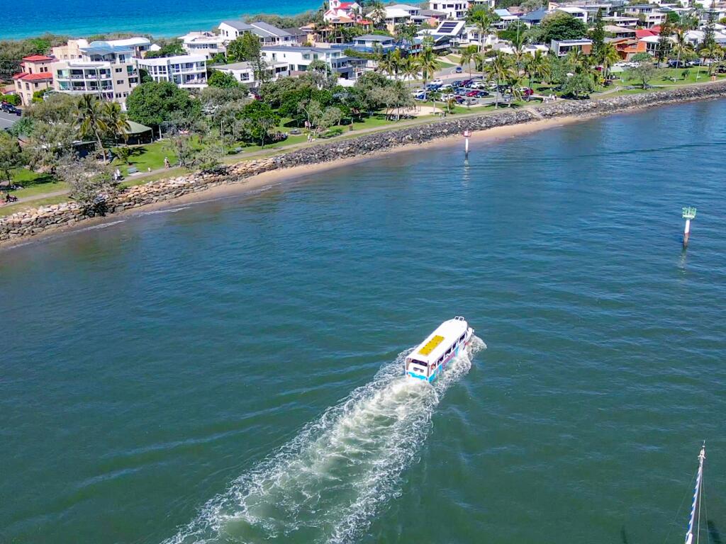 Aquaduck Sunshine Coast | 1 Hour Mooloolaba Tour, Mooloolah River