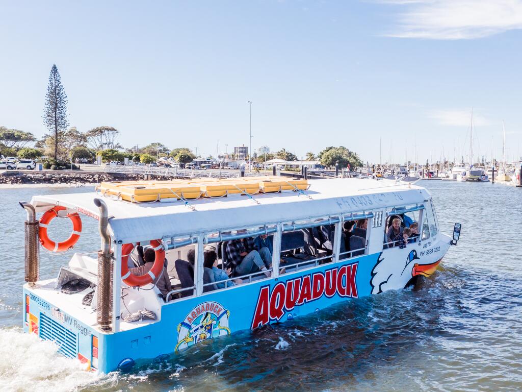 Aquaduck Sunshine Coast | 1 Hour Mooloolaba Tour, Mooloolah River