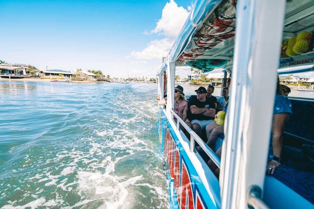 Aquaduck Sunshine Coast | 1 Hour Mooloolaba Tour, Mooloolah River