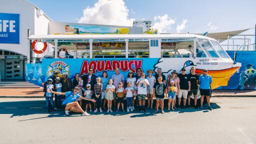 Aquaduck Sunshine Coast | 1 Hour Mooloolaba Tour, Mooloolah River