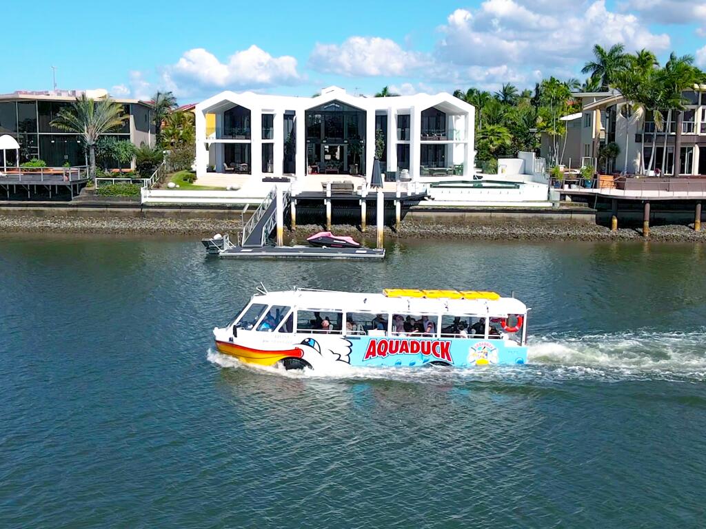Aquaduck Sunshine Coast | 1 Hour Mooloolaba Tour, Mooloolah River